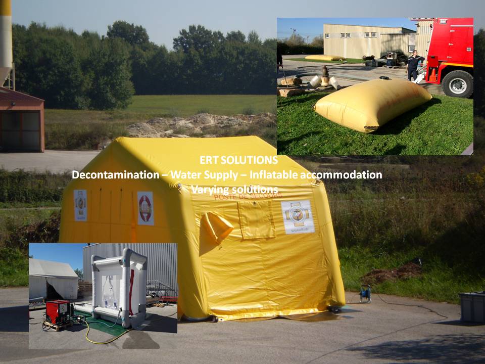 Emergency Response Inflatable Tents l ERT Contingencies